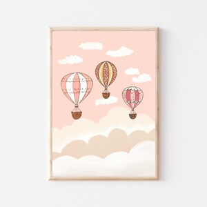 Vintage Nursery Pink Gallery Wall Set, Set of 5 Vintage Nursery ...