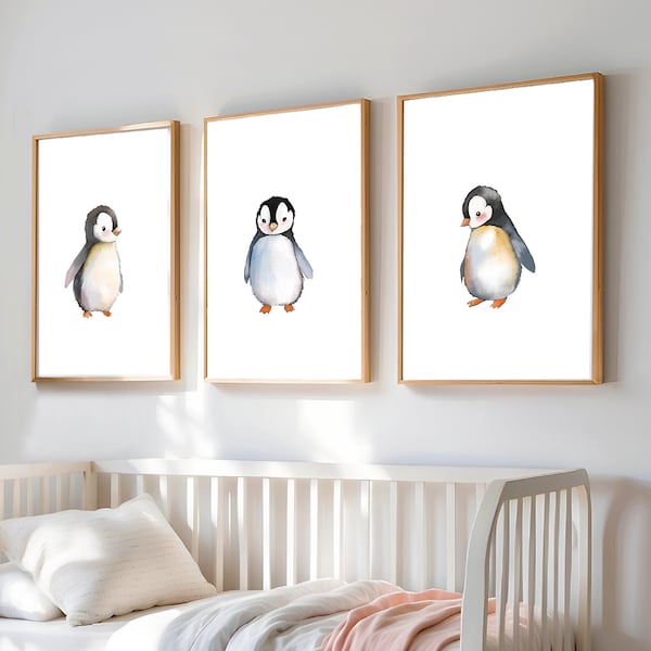 Penguin Decor - Etsy