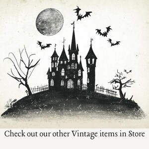 Vintage Halloween Wall Art Printable, Vintage Pumpkins Print, Halloween ...