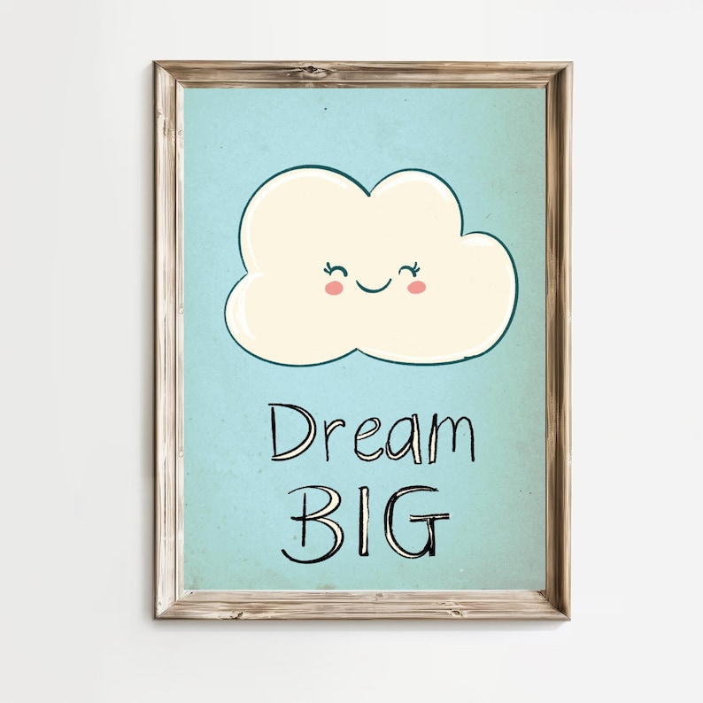 Positive Affirmation Prints, Kids Nursery Motivational Printable ...