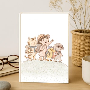 Custom Children’s Book Illustrator, Hand Drawn Storybook Art, Vintage ...