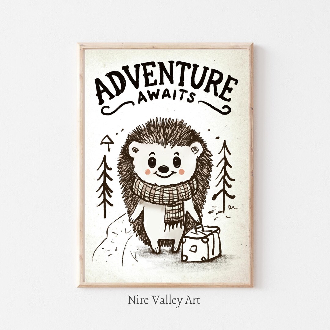 Woodland Animal Printable, Nursery Affirmation Prints, Positive ...