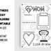 Mother's Day Coloring Page Printable All About My Mom Instant Download ...