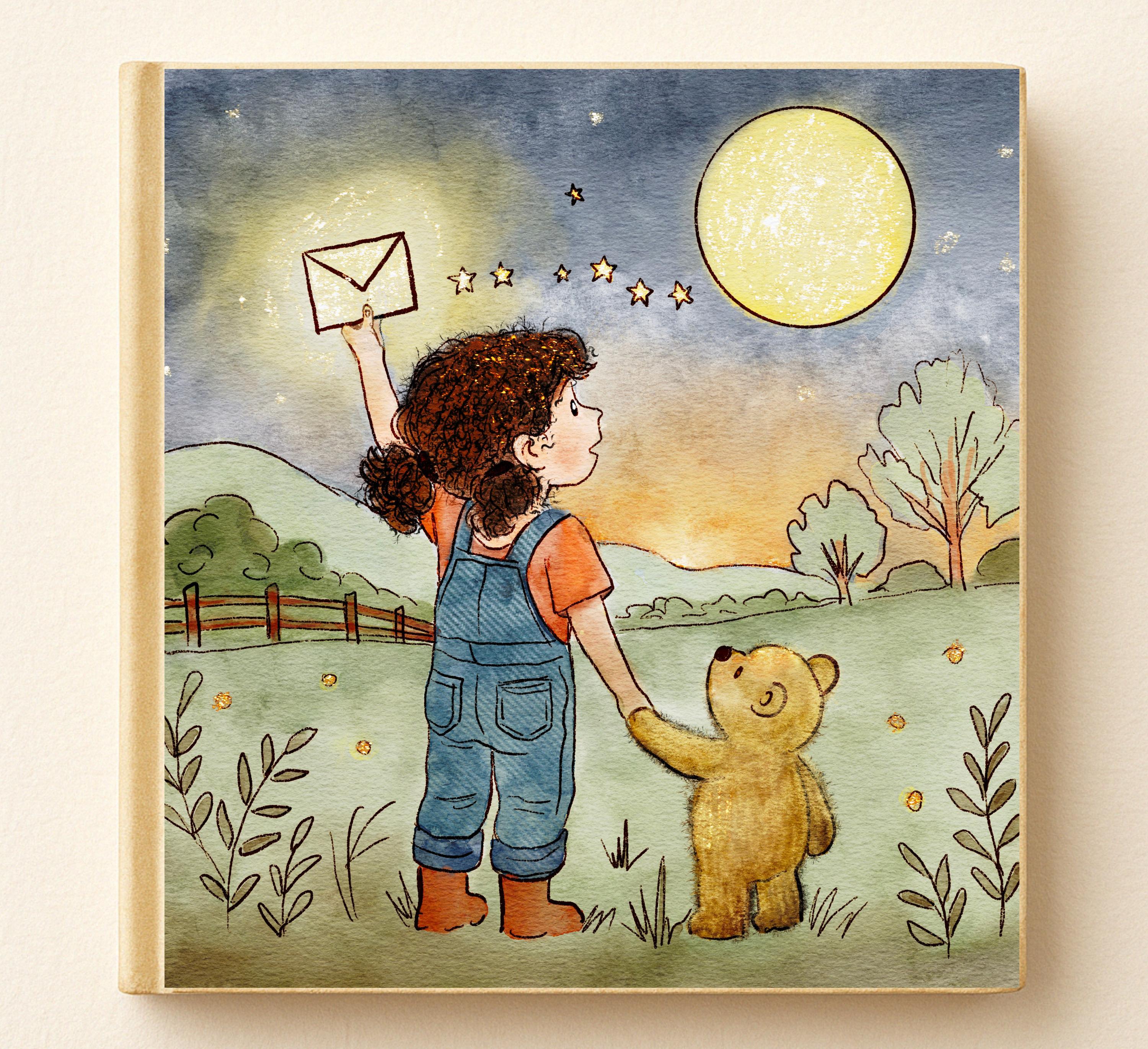 Children's Book Front Cover Design, Illustrator for Hire, Custom Book ...