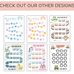 Toddler Reward Chart, Kids Gender Neutral Reward Chart Printable, Frog ...