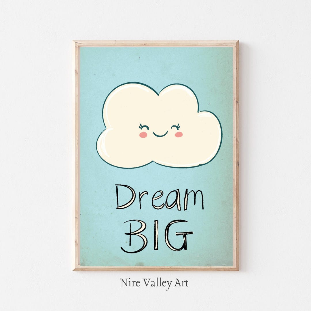 Positive Affirmation Prints, Kids Nursery Motivational Printable ...