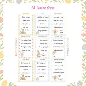 Easter BILBY Scavenger Hunt for Kids, Indoor Outdoor Treasure Hunt ...