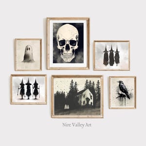 Vintage Halloween Prints MEGA BUNDLE, Set of 20 Vintage Halloween ...