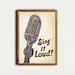 Music Wall Art, Retro Microphone Print, Trendy Preppy Dorm Art, Vintage ...