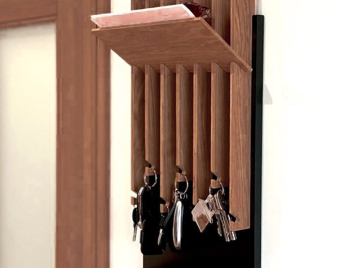 Modern Entryway Key Holder, Key Shelf, Key Organizer Modern, Key Holder ...