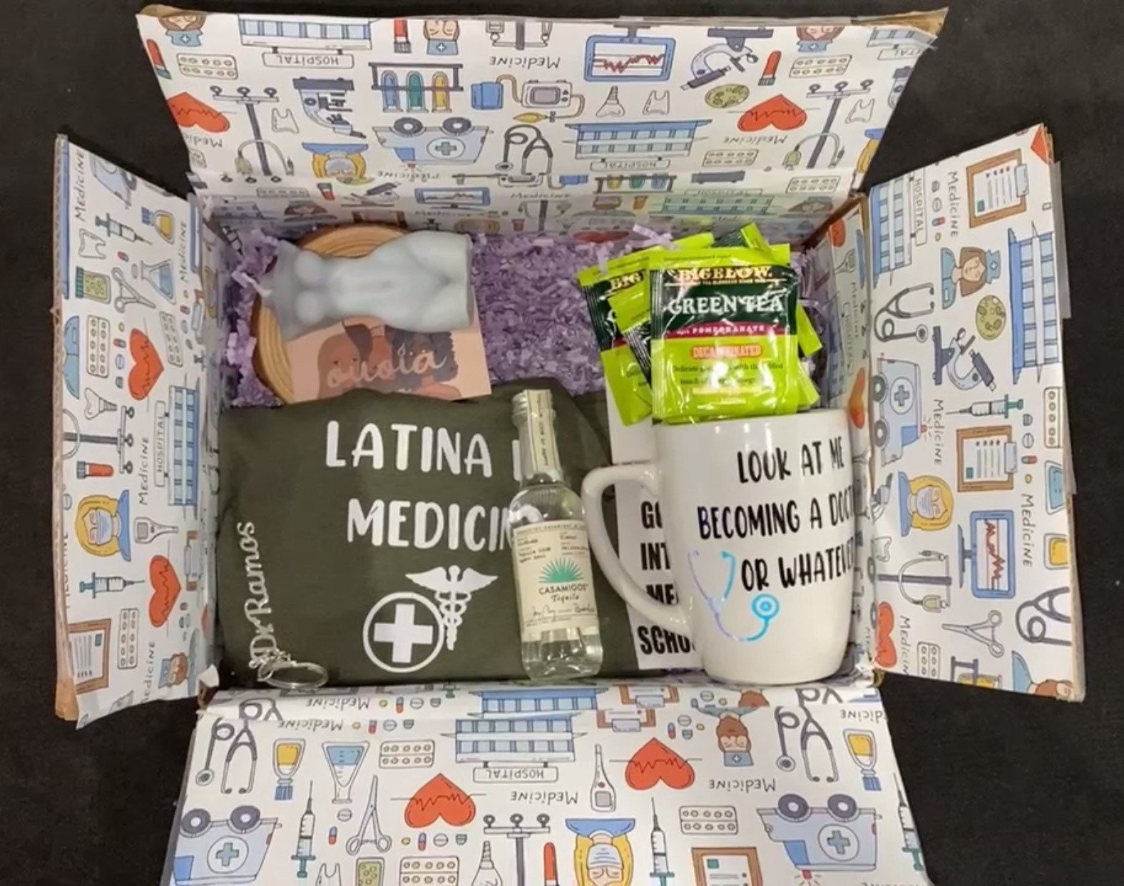 Custom Gift Box Customizable Personal & Unique to YOU Happy Birthday ...