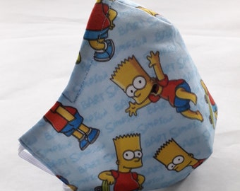 Bart Simpson Mask - Etsy UK