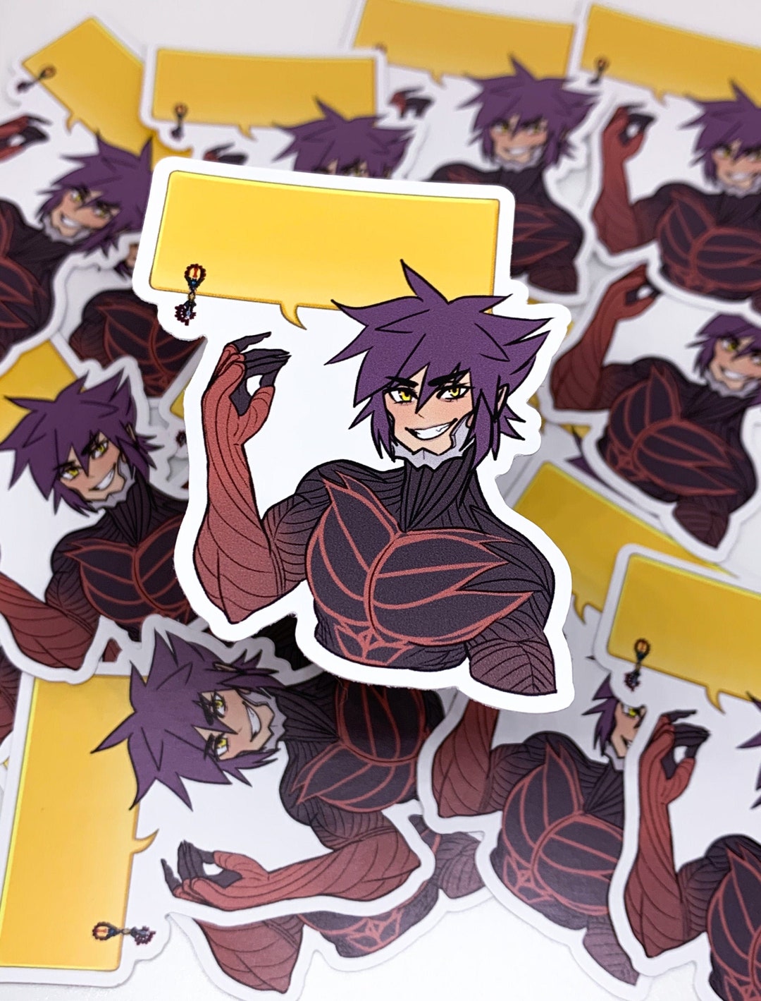 Vanitas Kingdom Hearts Writable Vinyl Sticker - Etsy