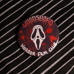 Scream Ghost Face Call Me Bloody Cute Horror Laminated Buttons - Etsy