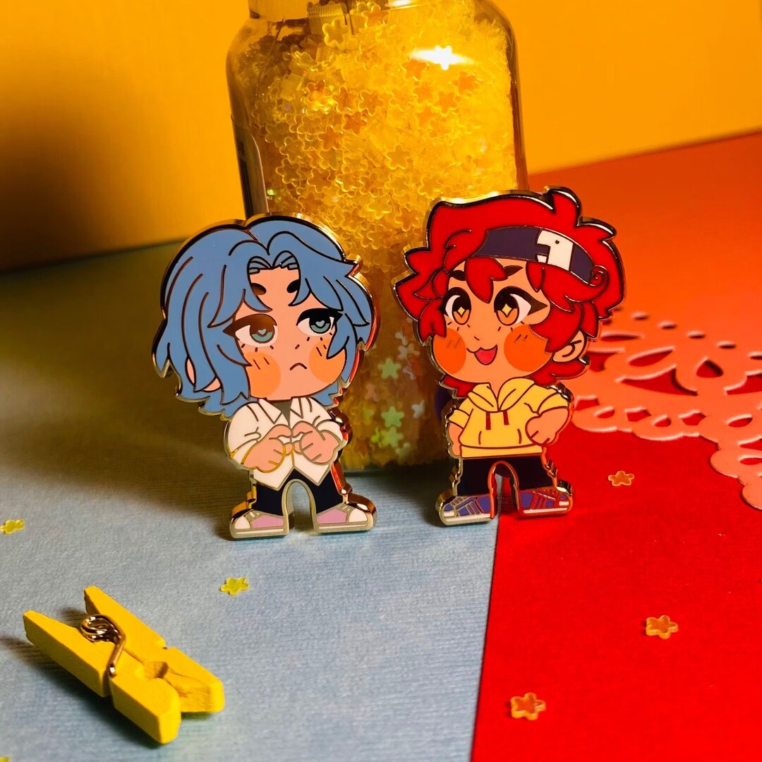 Sk8er Reki Langa Renga Cute Anime Gold Enamel Pin Gift - Etsy