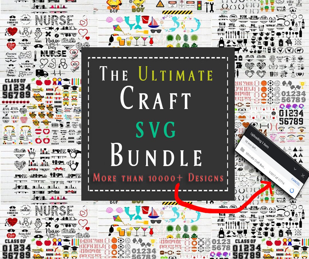 Ultimate SVG Crafting Bundle, Big SVG Bundle, Svg Files for Cricut ...