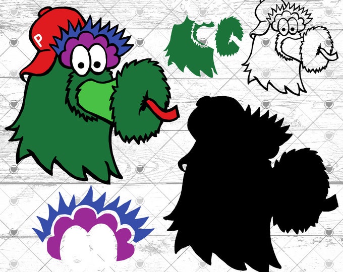 Phanatic P Svg, Philadelphia Svg Funny Baseball Design, Philadelphia ...