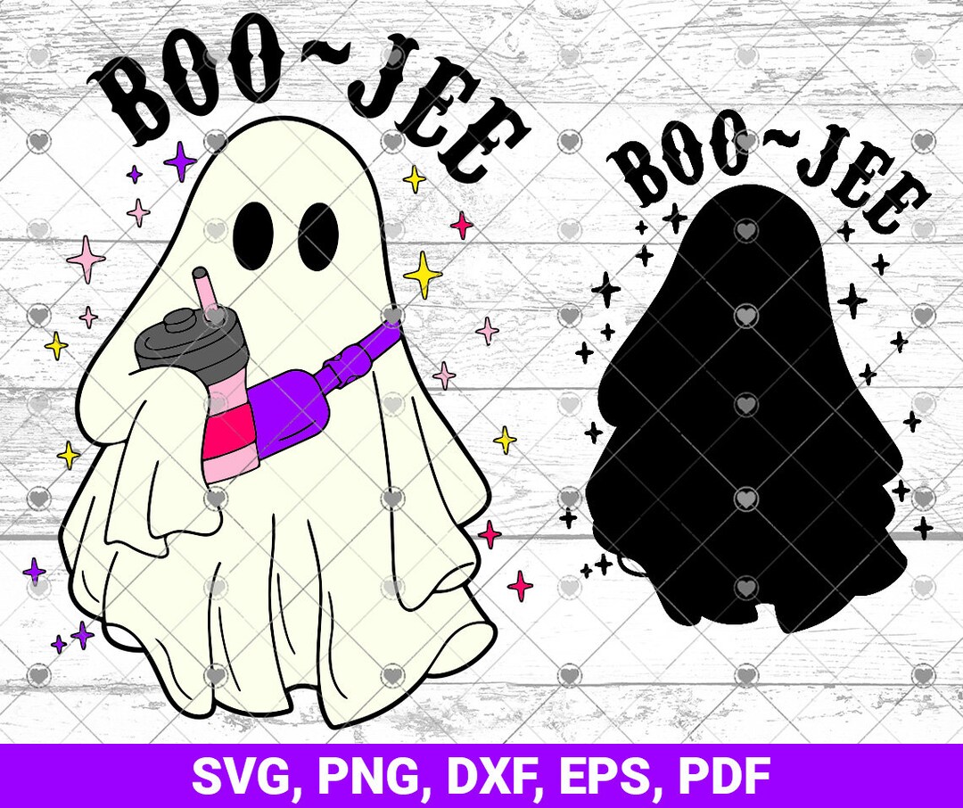 Boo Jee Ghost SVG, Boojee Halloween Costume SVG, Boojee Stanley Tumbler ...