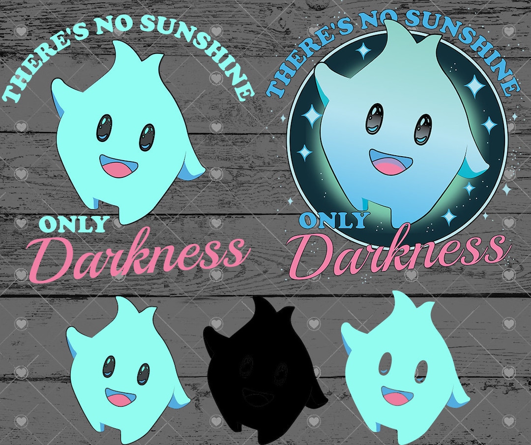 There's No Sunshine Only Darkness Svg, Super Mario Quote Svg, No ...