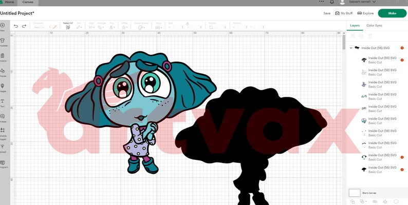 Inside Out 2 SVG, Inside Out 2 Clipart PNG SVG, Ira, Alegría, Tristeza ...