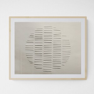 STOCKED I Minimalist Embossed Art Print, Original Art, Sticks II - Etsy