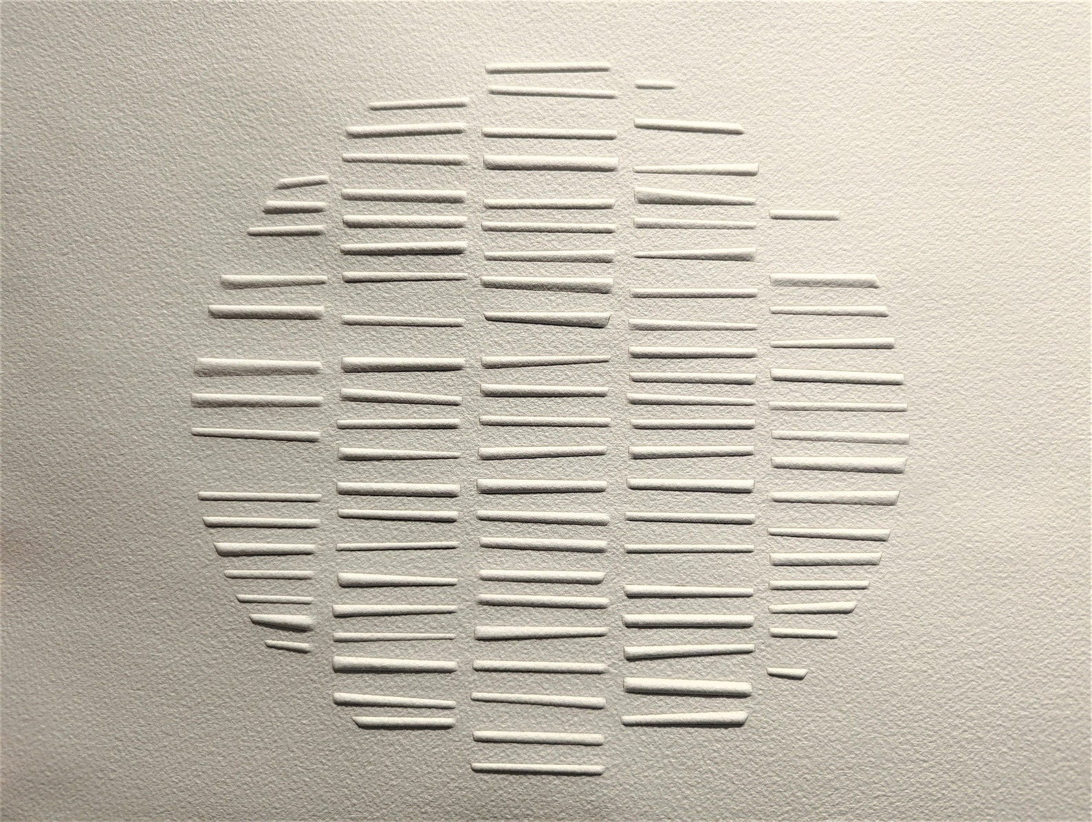 STOCKED I Minimalist Embossed Art Print, Original Art, Sticks II - Etsy