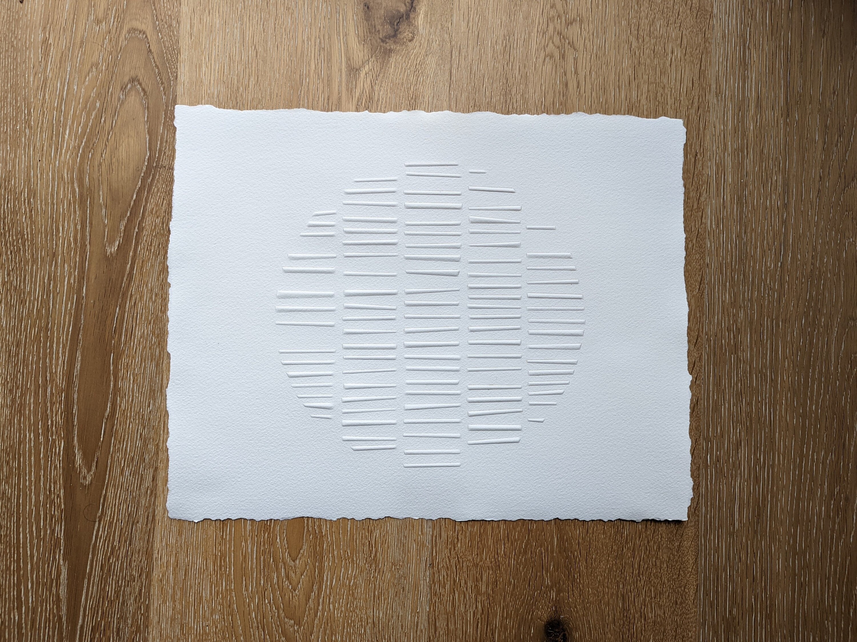 STOCKED I Minimalist Embossed Art Print, Original Art, Sticks II - Etsy