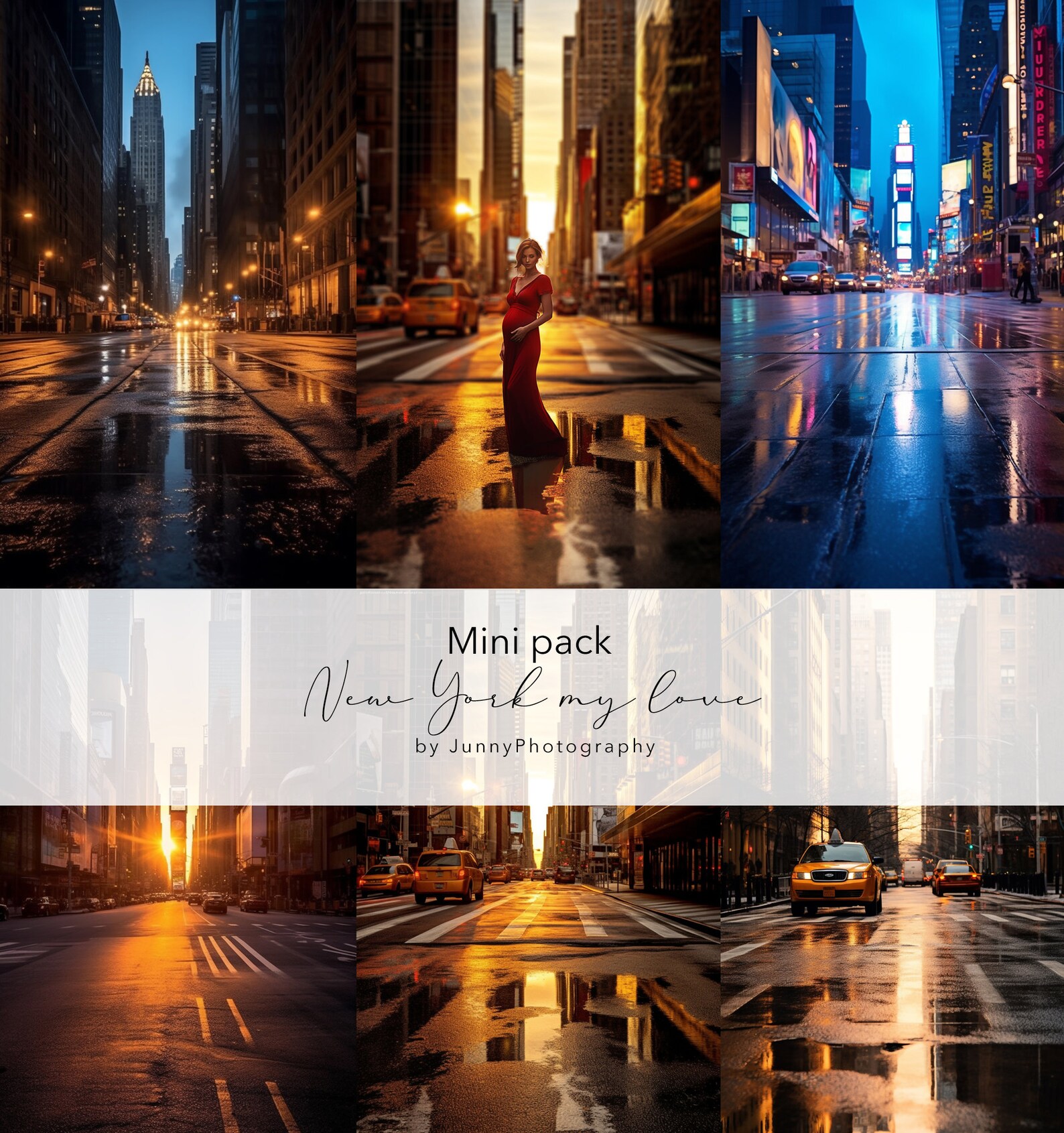 5 Digital Background for Photoshop Inspired by New York City ...