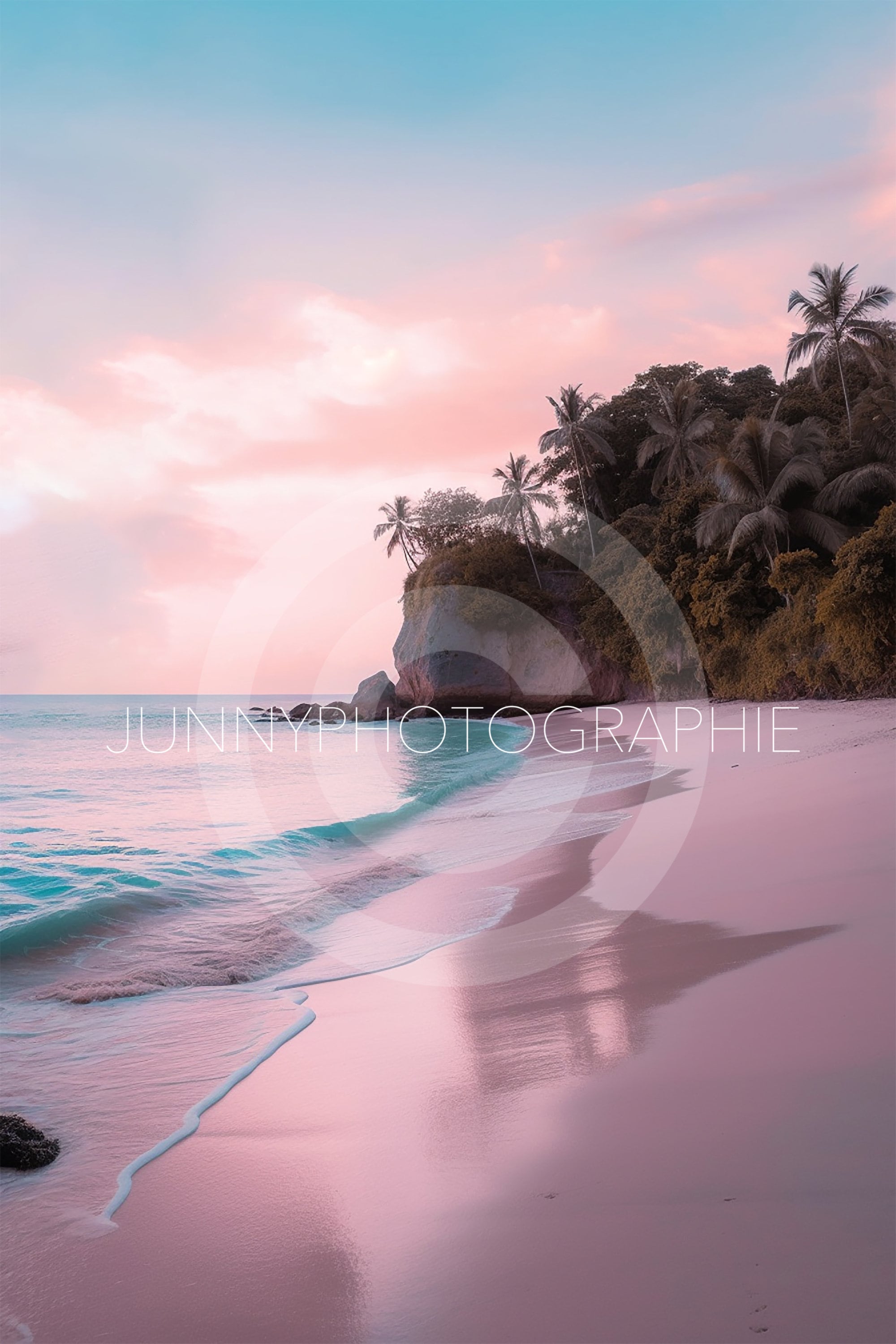12 Tropical Beaches Digital Background for Photoshop, Photography ...