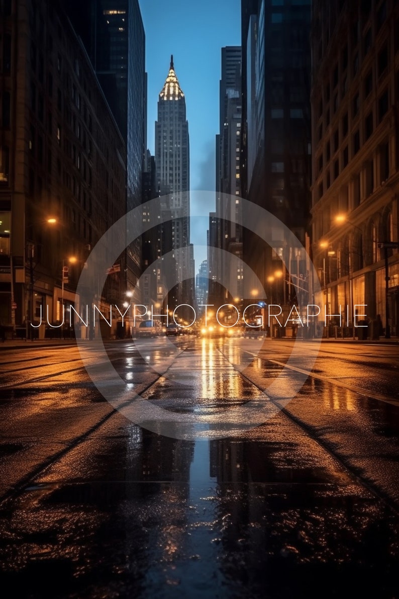 5 Digital Background for Photoshop Inspired by New York City ...