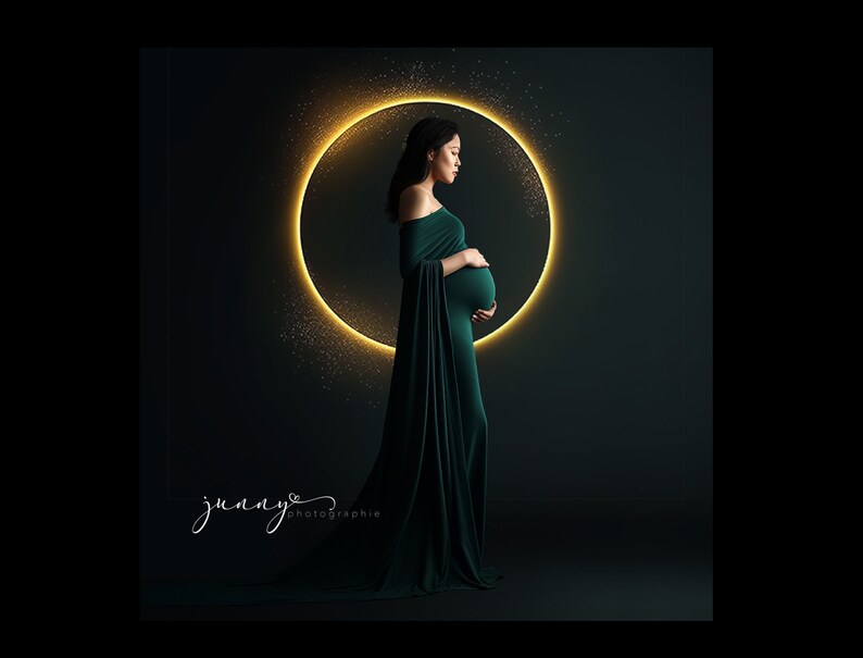 9 Golden Rings Overlay for Photoshop, Photography Background, Fine Art ...