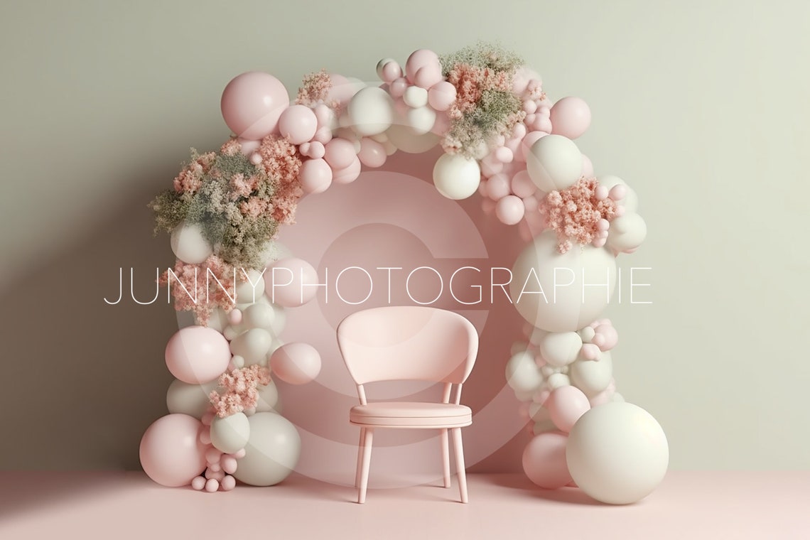 5 Digital Background for Smash Cake , Flowers, Girl, Pink, Photoshop ...