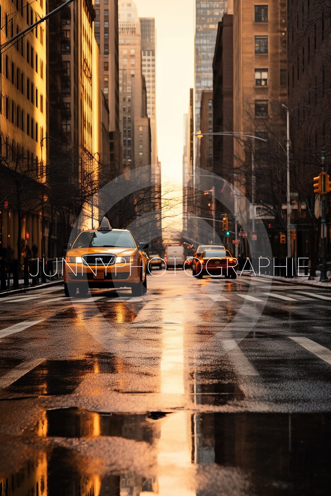 5 Digital Background for Photoshop Inspired by New York City ...