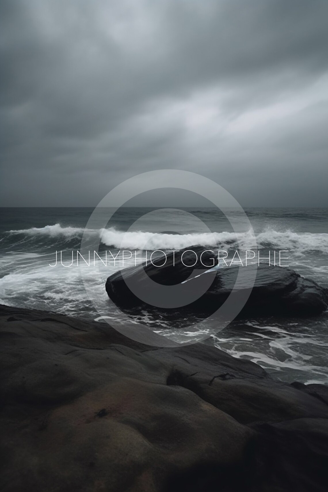 12 Stormy Moody Sea Digital Background for Photoshop, Fine Art Texture ...