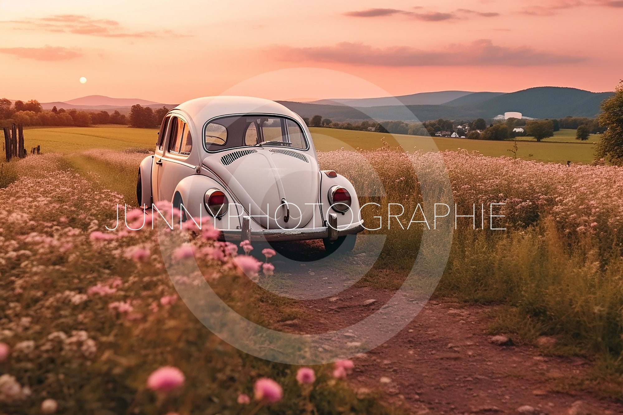 5 Digital Background for Photoshop Vintage and Boho Style, Photography ...