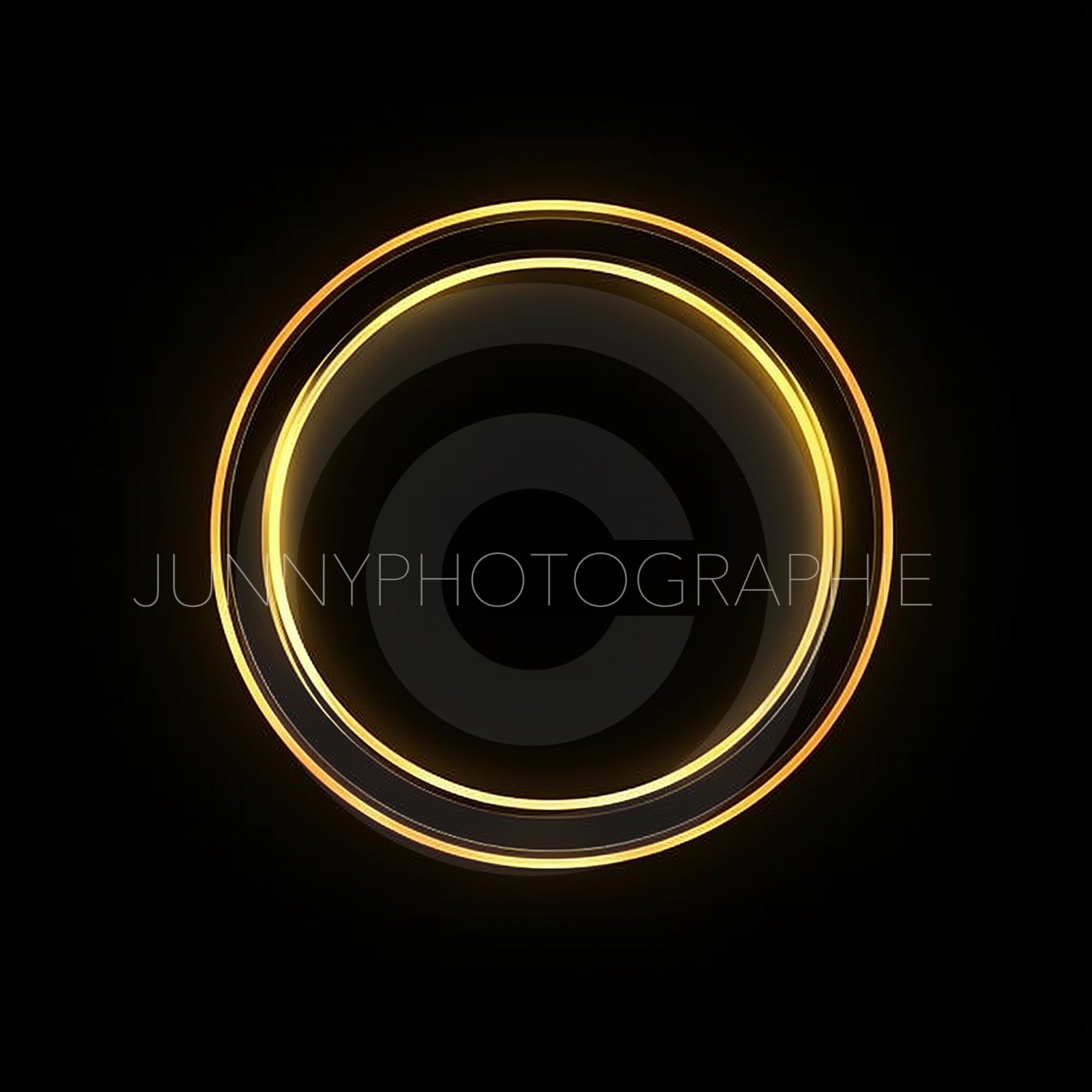 9 Golden Rings Overlay for Photoshop, Photography Background, Fine Art ...
