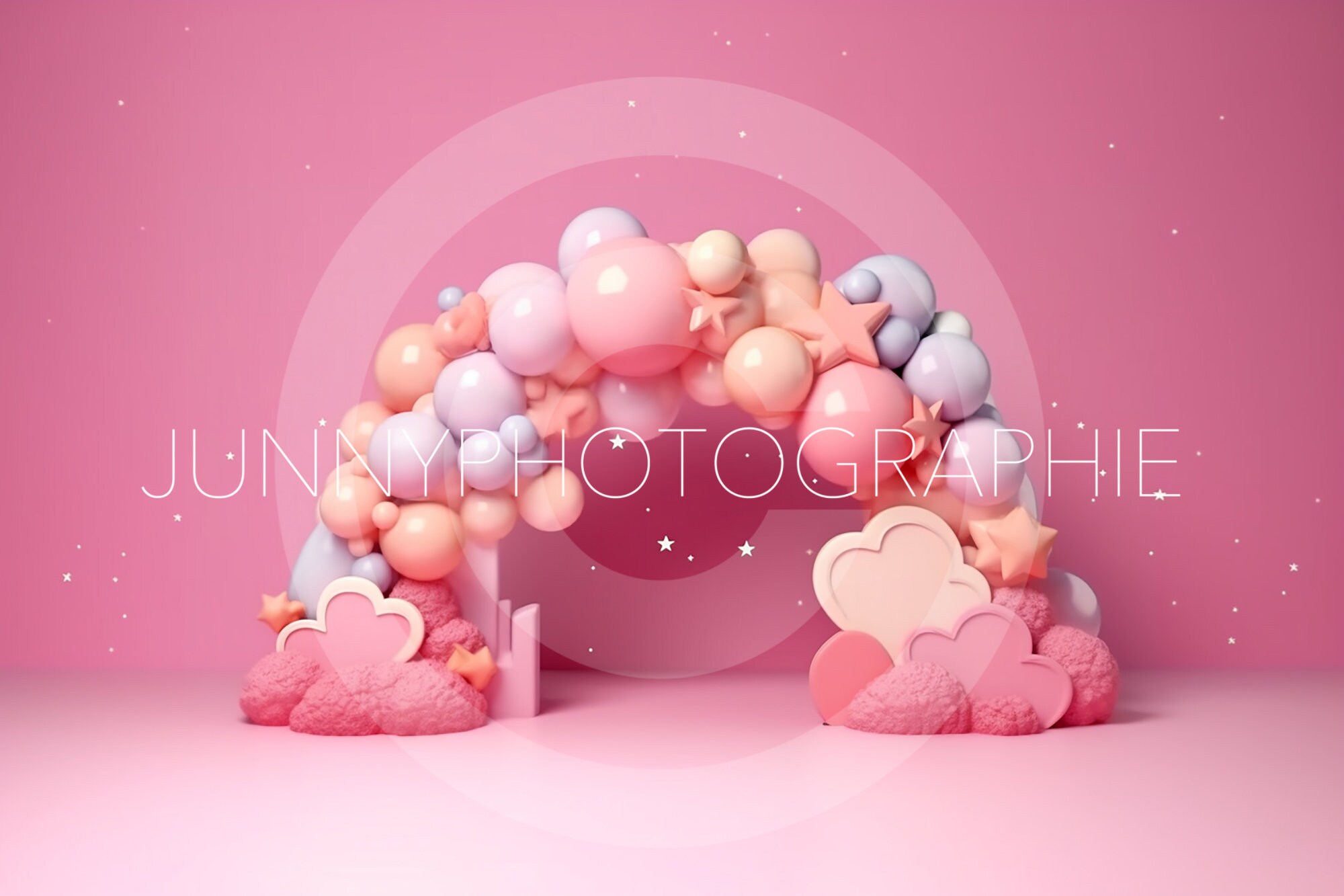 12 Girly Smash Cake Digital Background for Photoshop, Fine Art Texture ...