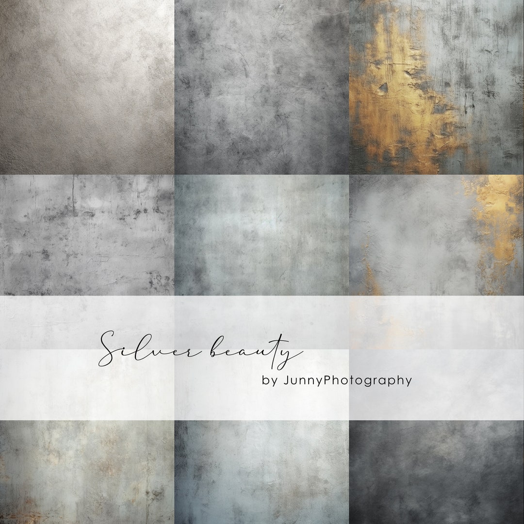 9 Beautiful Gray Overlay for Photoshop, Photography Background, Fine ...