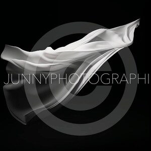 9 White Flying Fabric for Photoshop, Photography Background, Fine Art ...