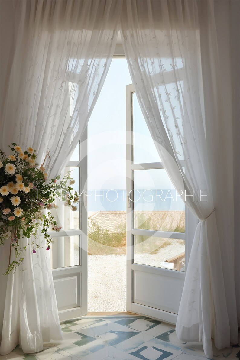 12 Large Window Digital Background for Photoshop, Fine Art Texture ...