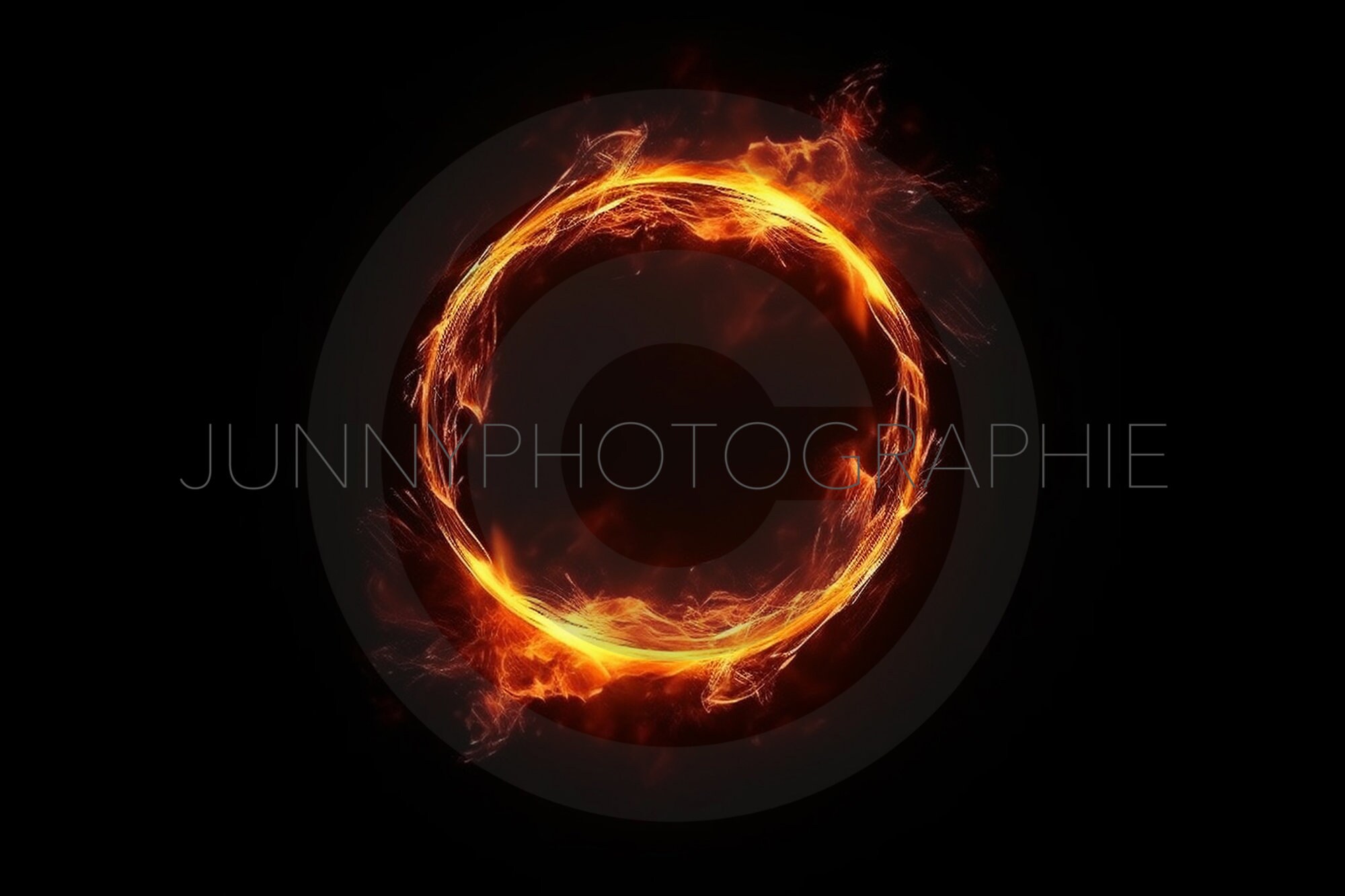 5 Rings of Fire Overlay for Photoshop, Photography Background, Fine Art Texture - Etsy