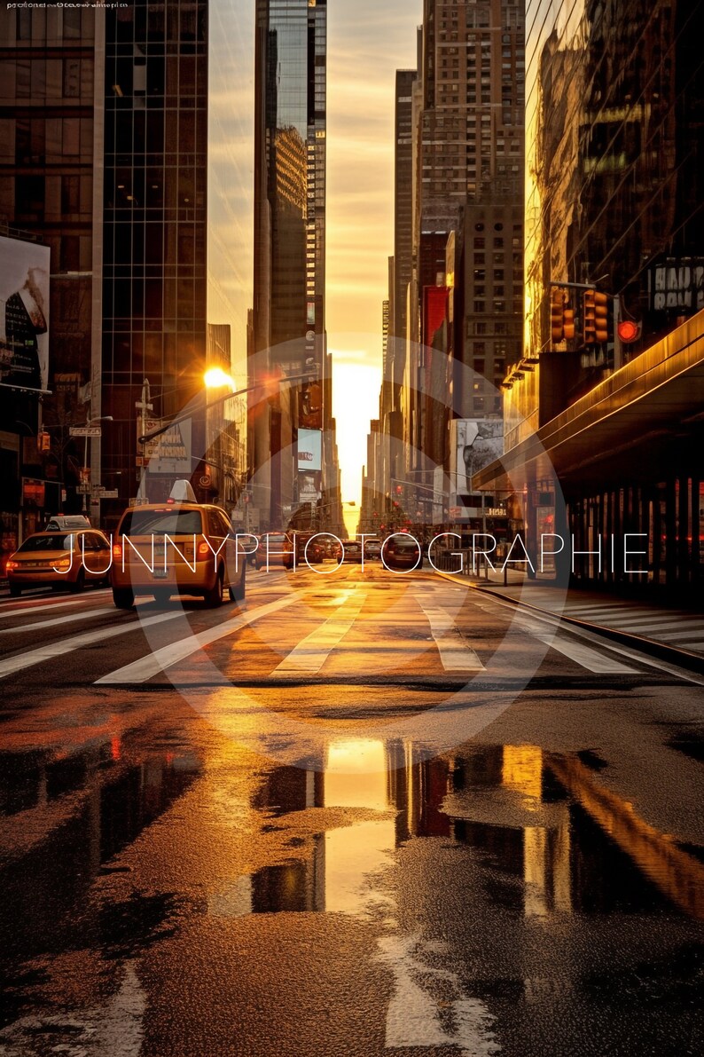 5 Digital Background for Photoshop Inspired by New York City ...