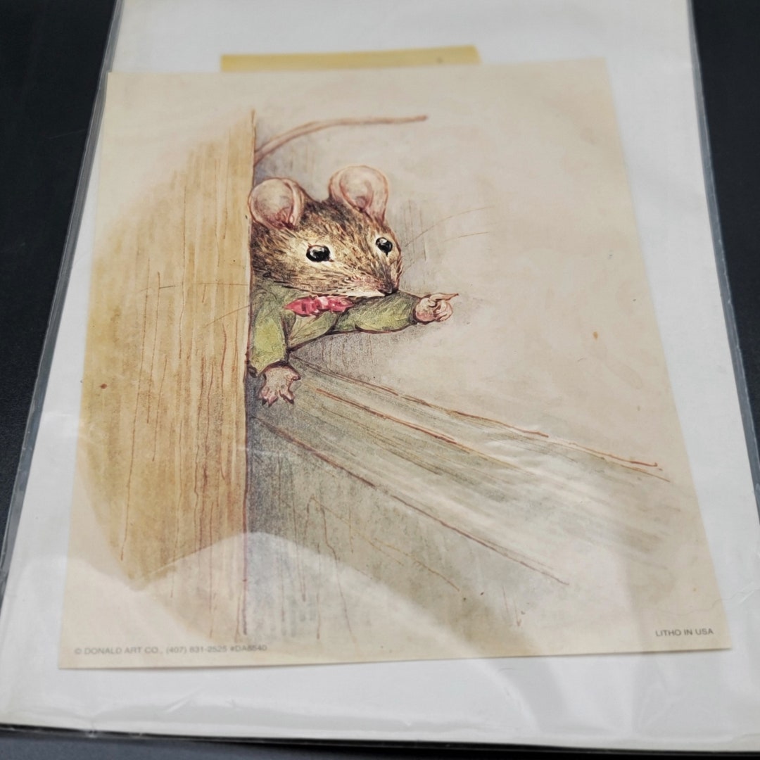 Beatrix Potter Frederick Warne and Co Litho Print - Etsy