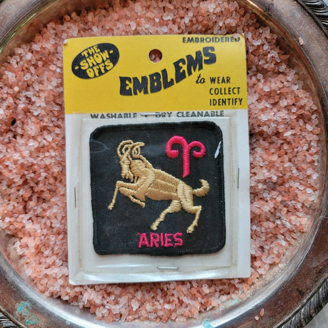 Aries Vintage Patch - Etsy