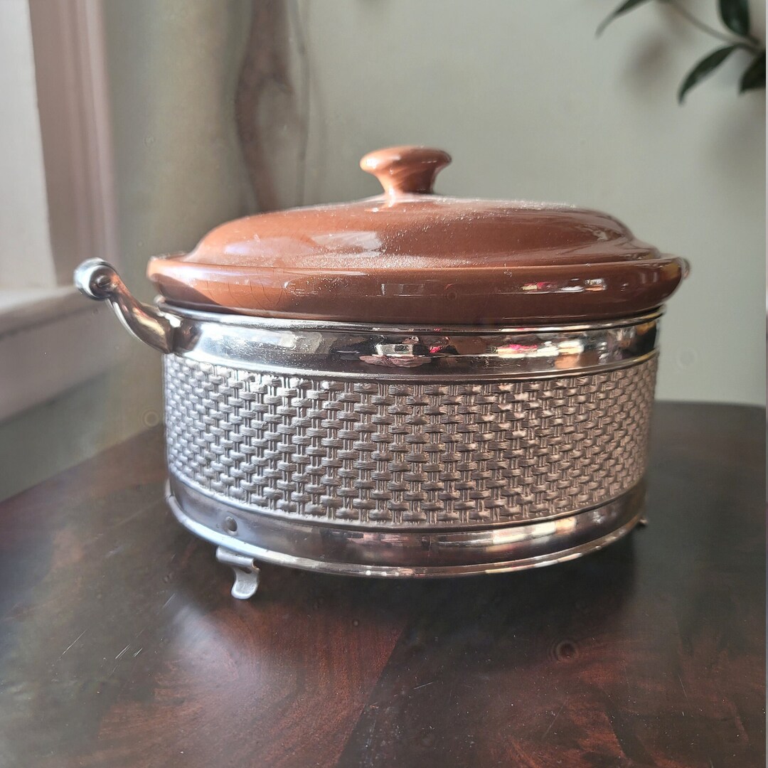 Guernsey Cookingware Pot and Metal Stand - Etsy