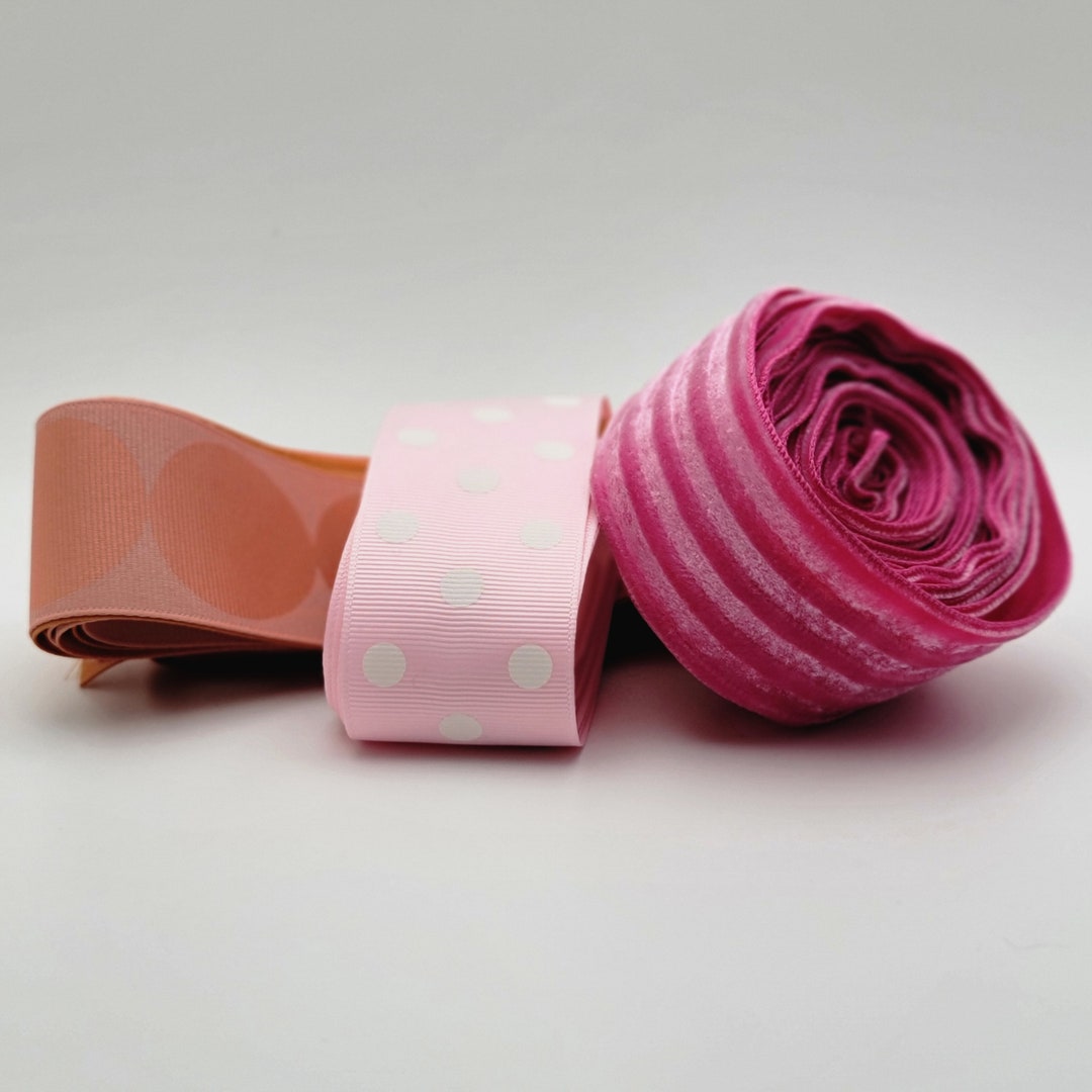 Pink Ribbon Craft Pack - Etsy