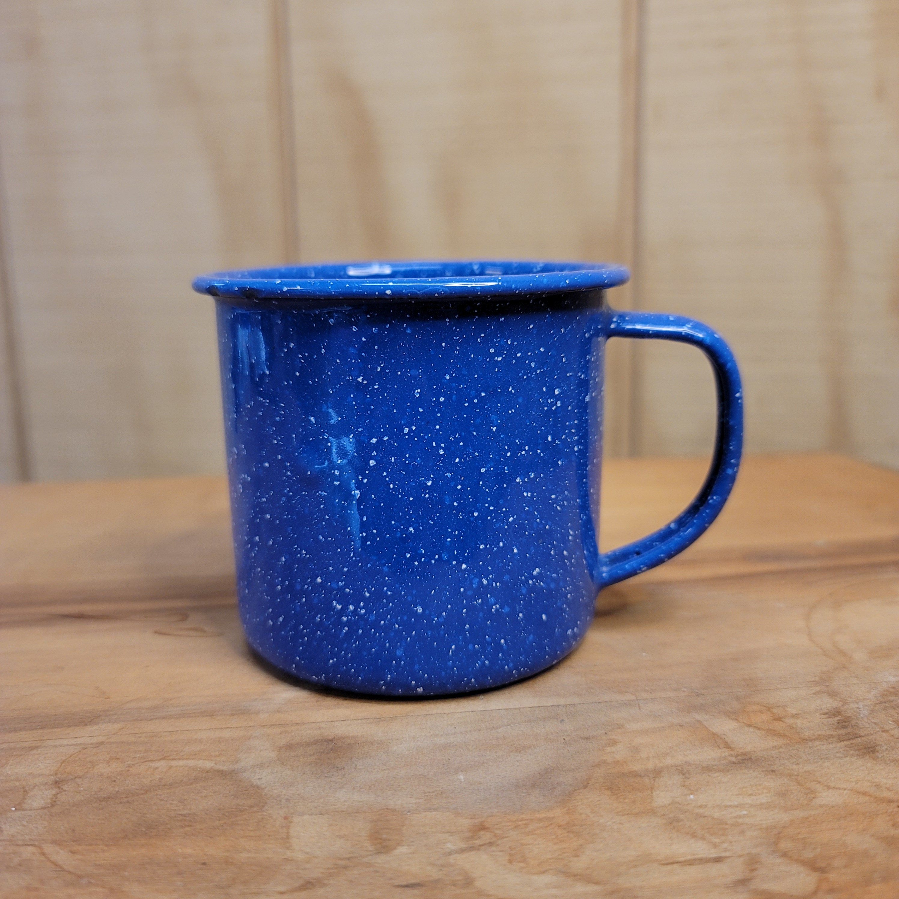 Blue Enamelware Mug - Etsy