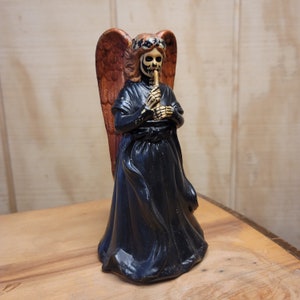 Skeleton Angel Candlestick Holder - Etsy