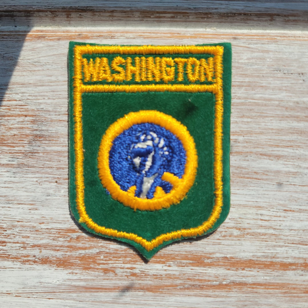 Vintage Washington Patch - Etsy