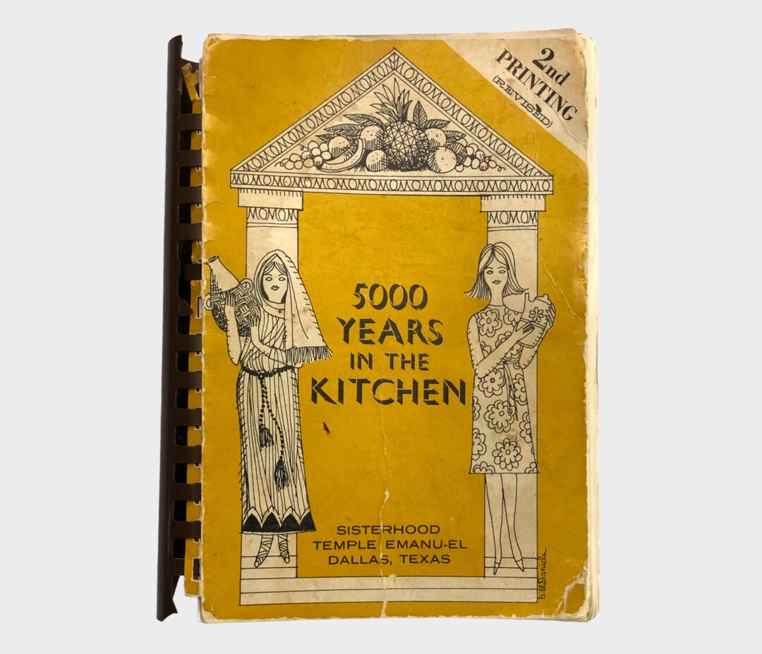 5000 Years in the Kitchen Cookbook Sisterhood Temple - Etsy